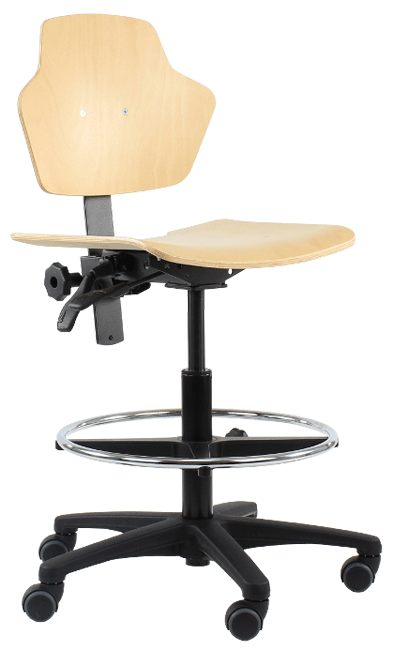 Score, werkstoel, Spirit 1501, werkhoogte 80-90cm laboratoriumstoel ...