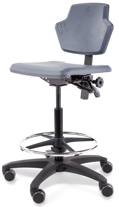 Score, werkstoel, Spirit 1501, werkhoogte 80-90cm laboratoriumstoel ...